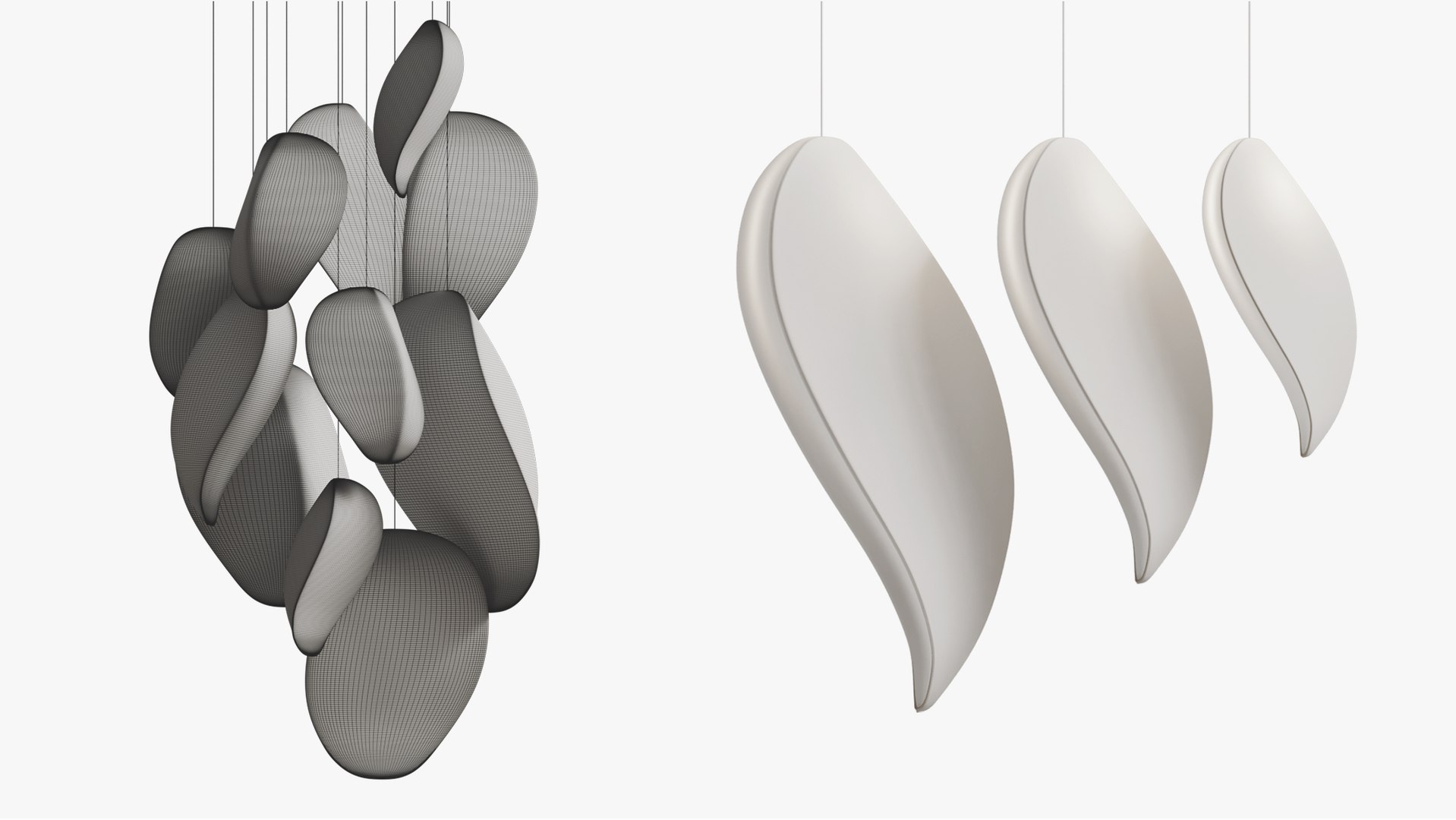 Pendant Light Lunaria Bolia 3D - TurboSquid 2014796
