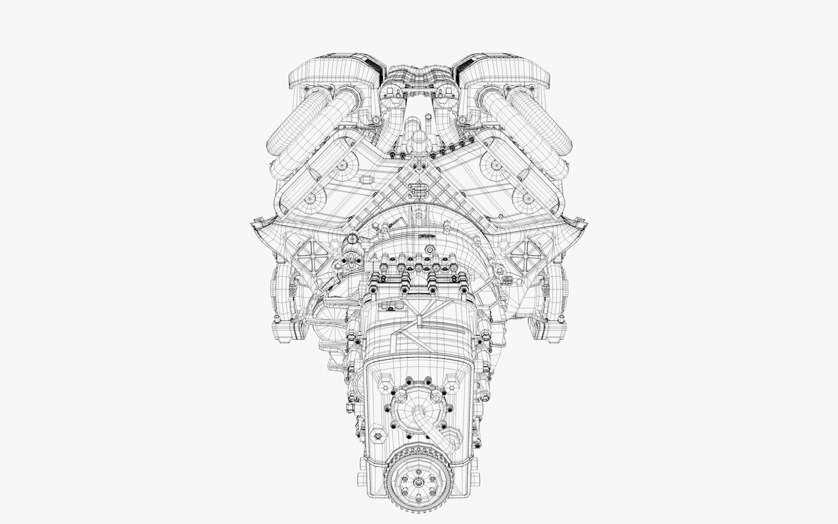modelo 3d Bugatti Chiron - Motor Divo - TurboSquid 1217464