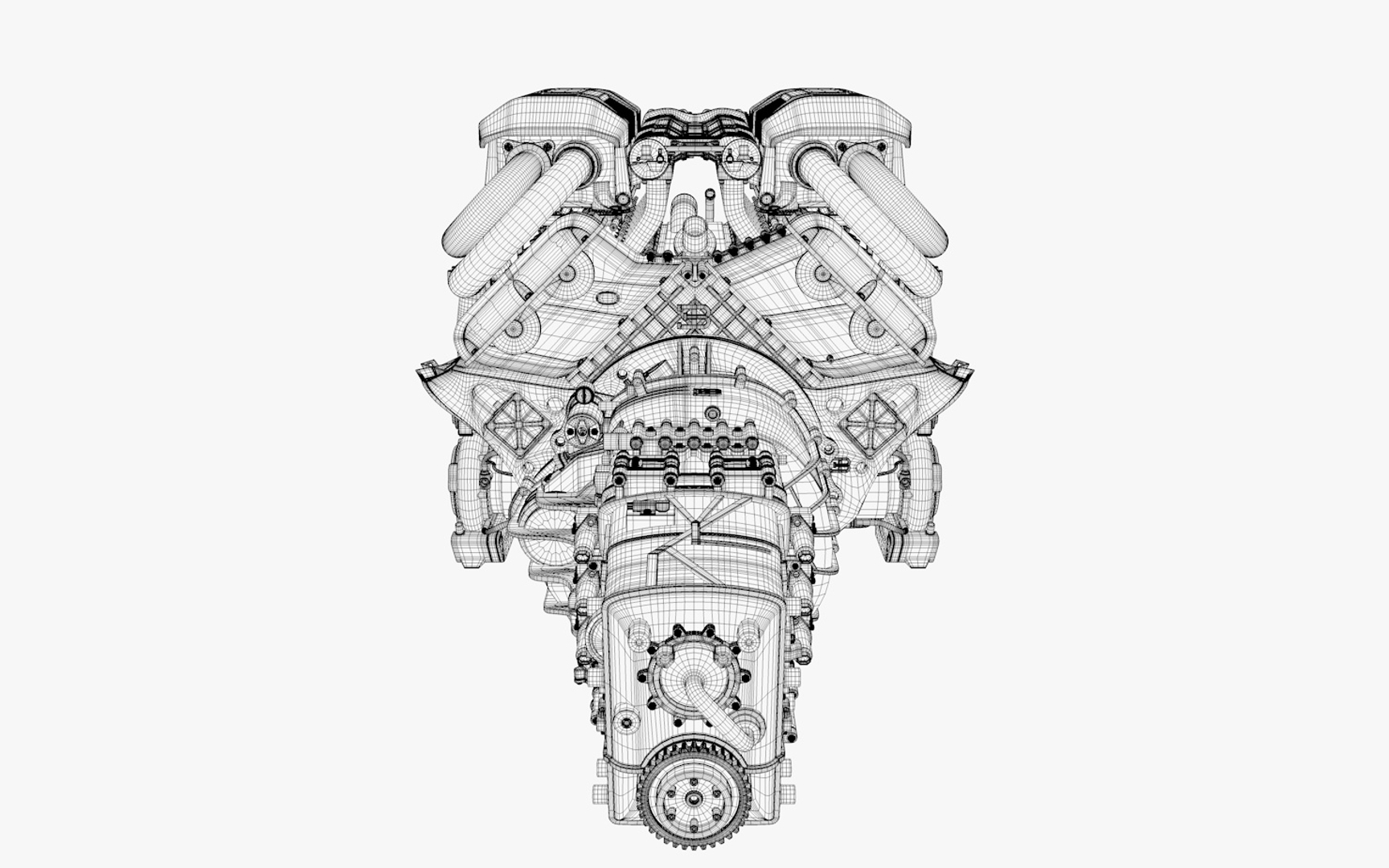 Bugatti W16 Engine Diagram