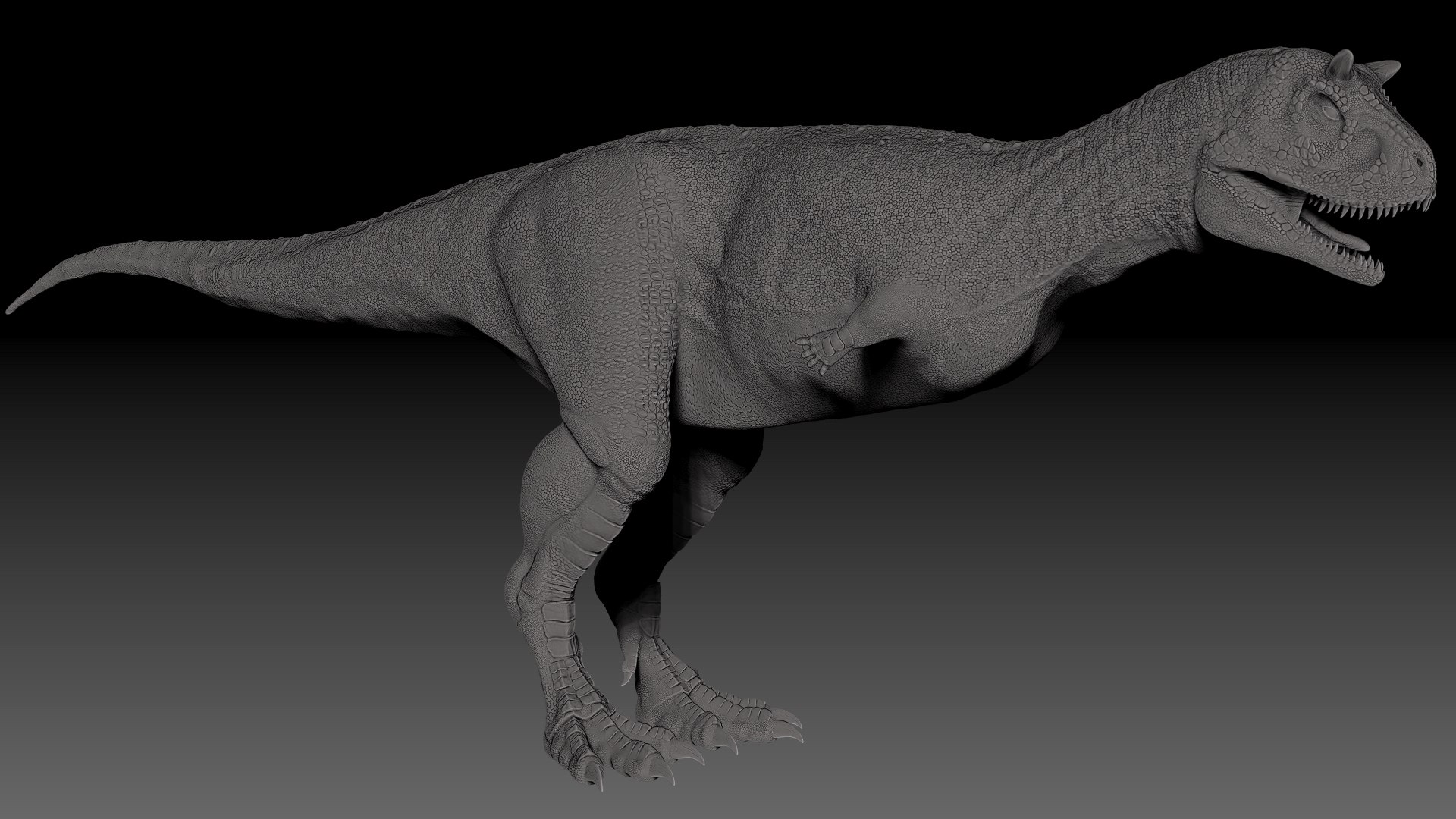 Carnotaurus SCULPT Project 3D model - TurboSquid 1853988