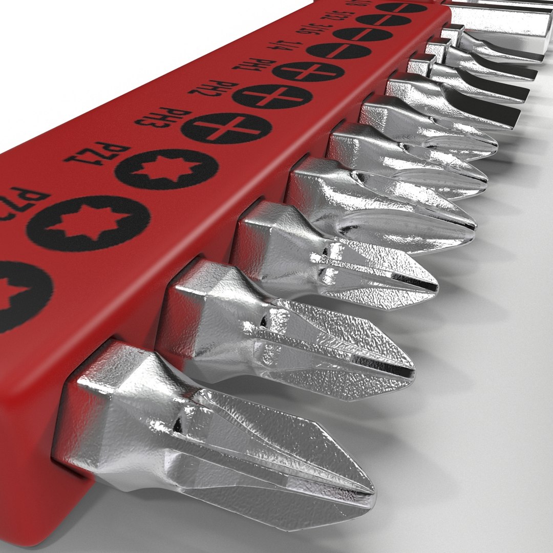 3d bit driver screwdriver set