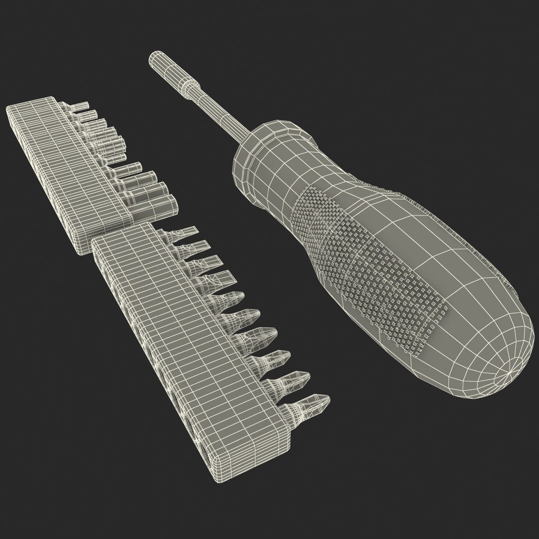 3d bit driver screwdriver set
