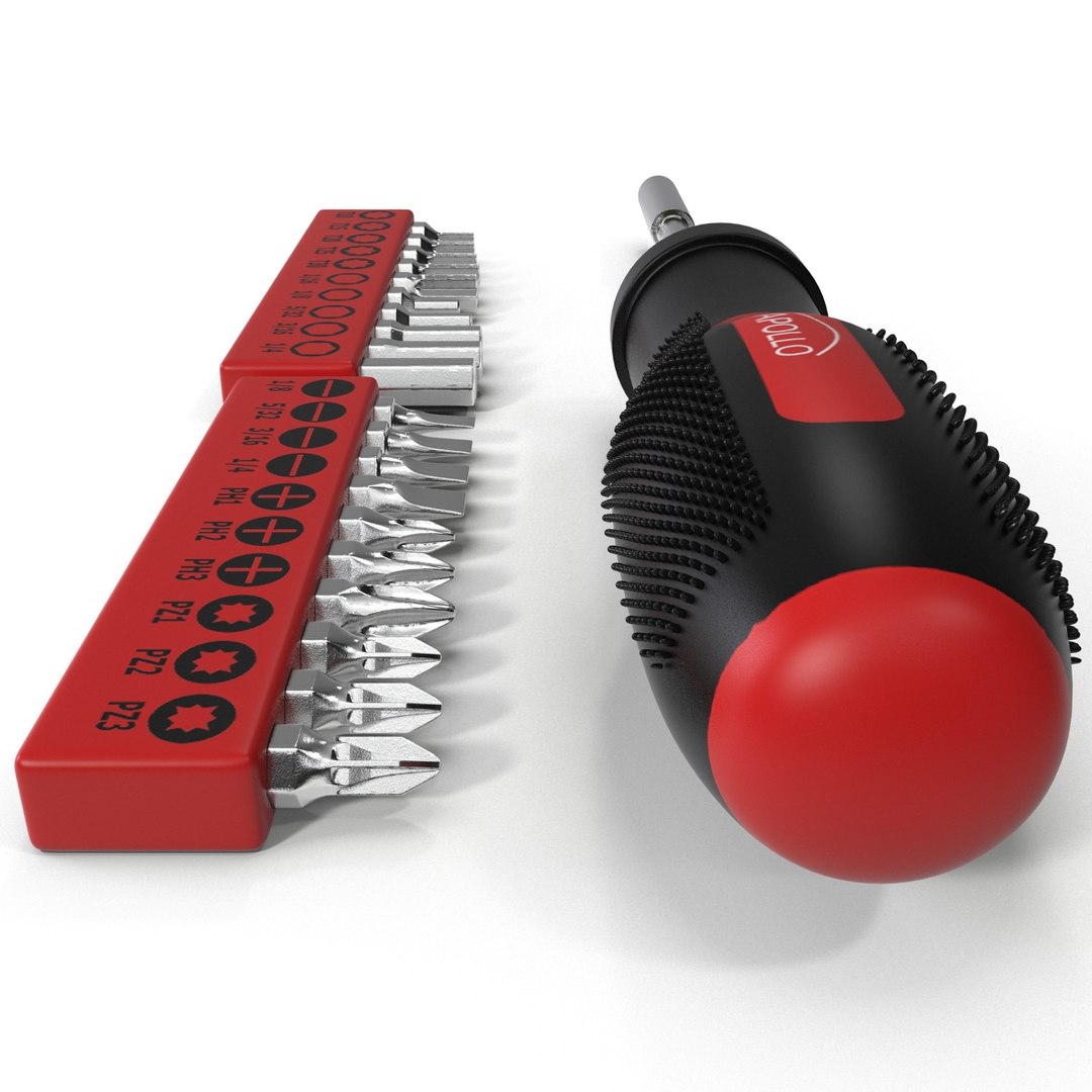 3d bit driver screwdriver set