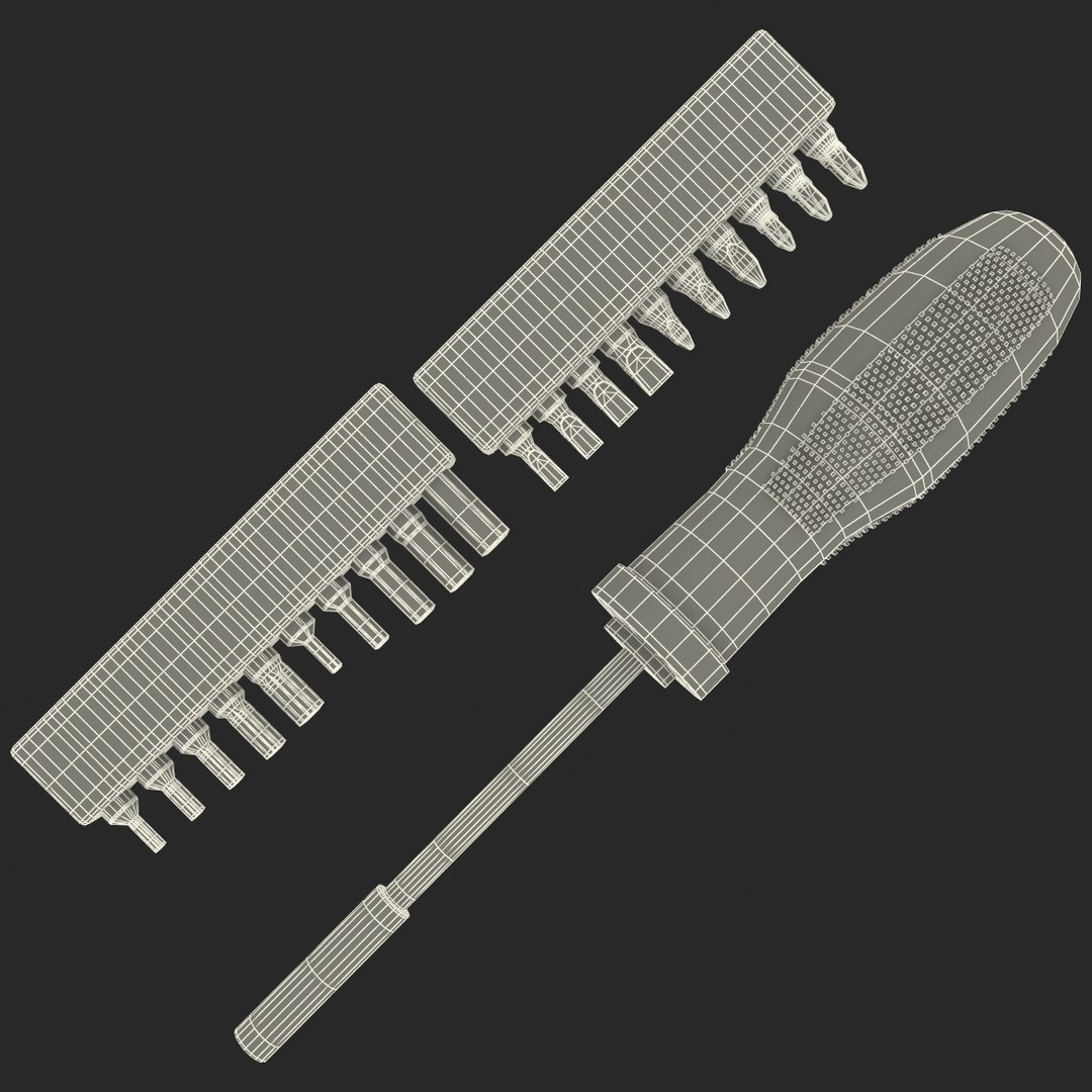 3d bit driver screwdriver set