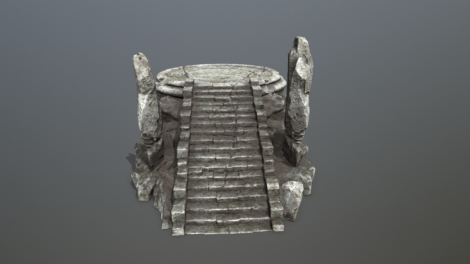 Temple Model - TurboSquid 2146596
