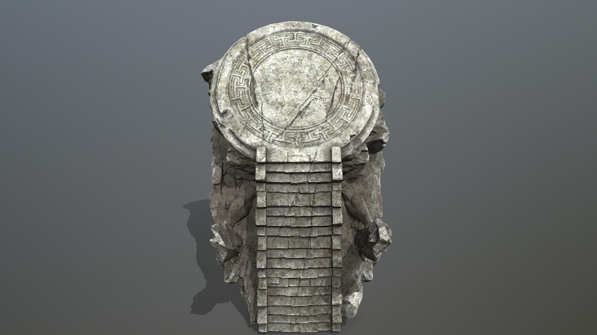 Temple Model - TurboSquid 2146596