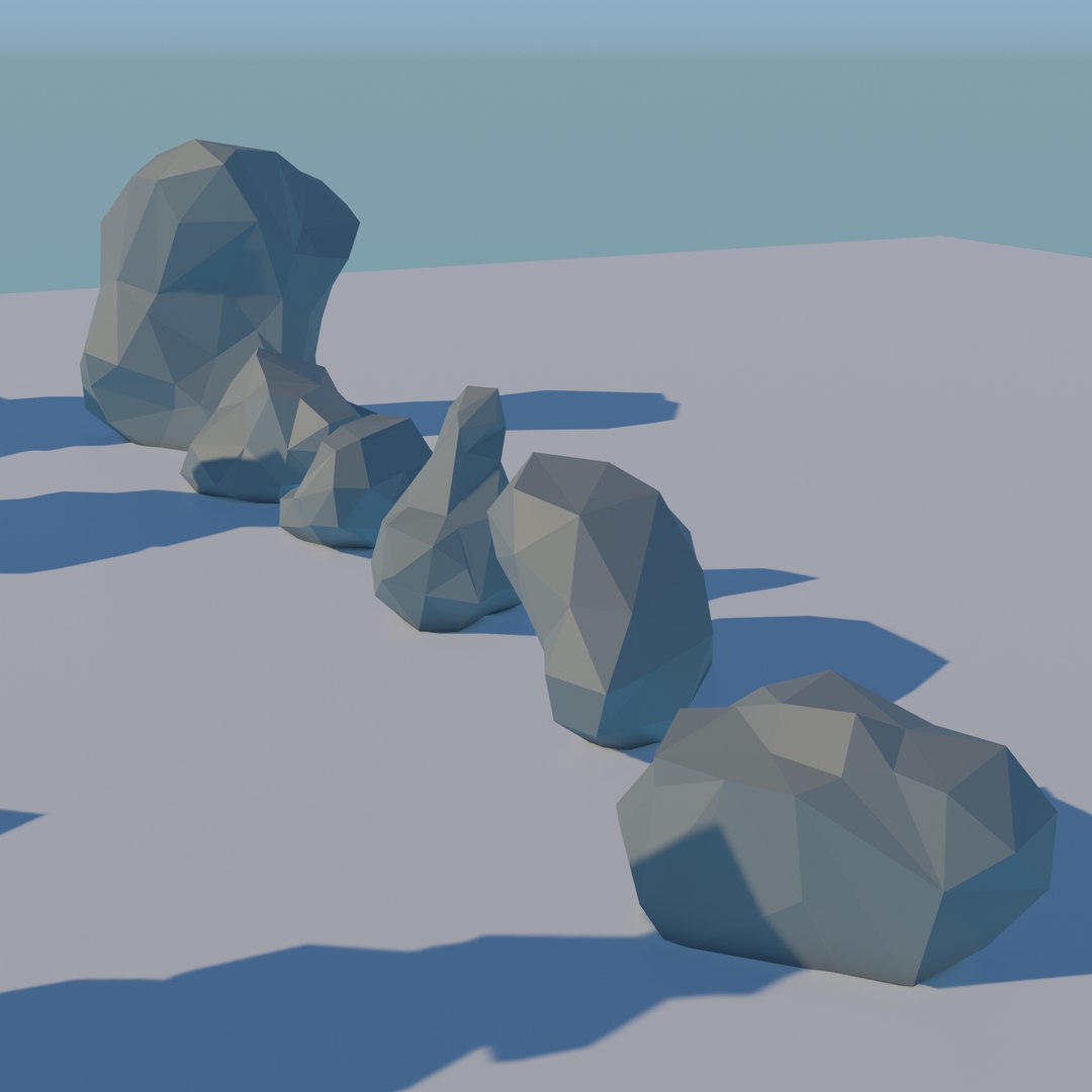 Low Poly Forest Assets 3D model - TurboSquid 1769523