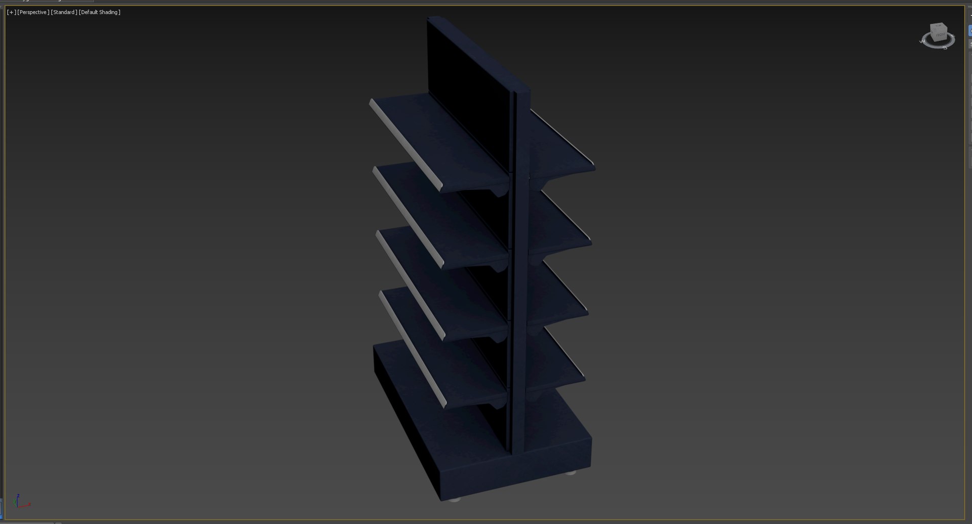 3D Empty Supermarket Display Model 3D Model - TurboSquid 1784274