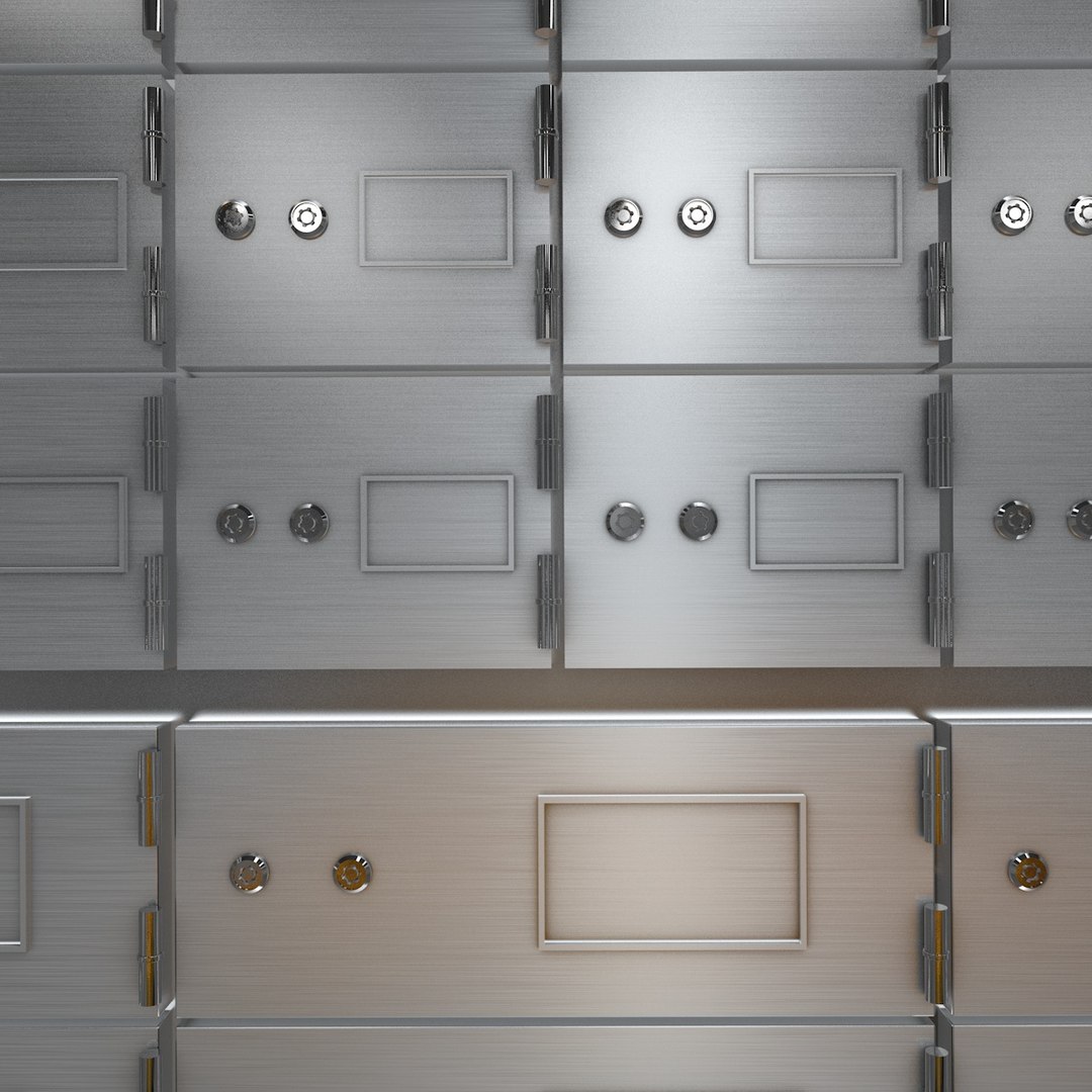 3d Safety Doors Safe Model