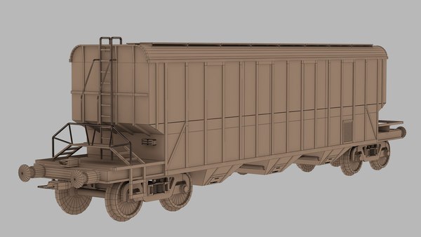 modelo 3d Vagón tolva de ferrocarril - TurboSquid 1858565