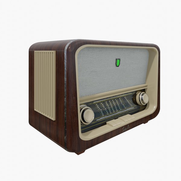 3D model Old Radio Made in Blender - Includes blend file - TurboSquid ...