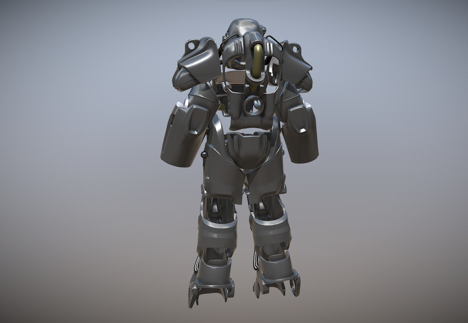 3D Model Fallout Power Armor T60 - TurboSquid 2158777