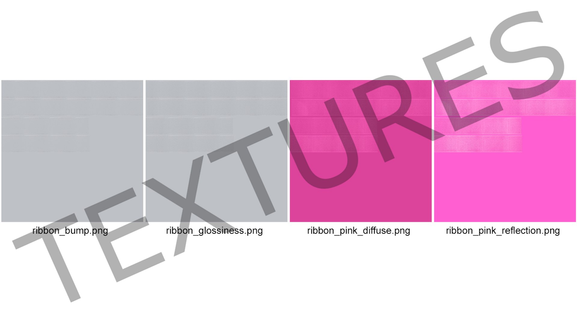 Pink Breast Cancer Ribbon 3D Model - TurboSquid 1251959