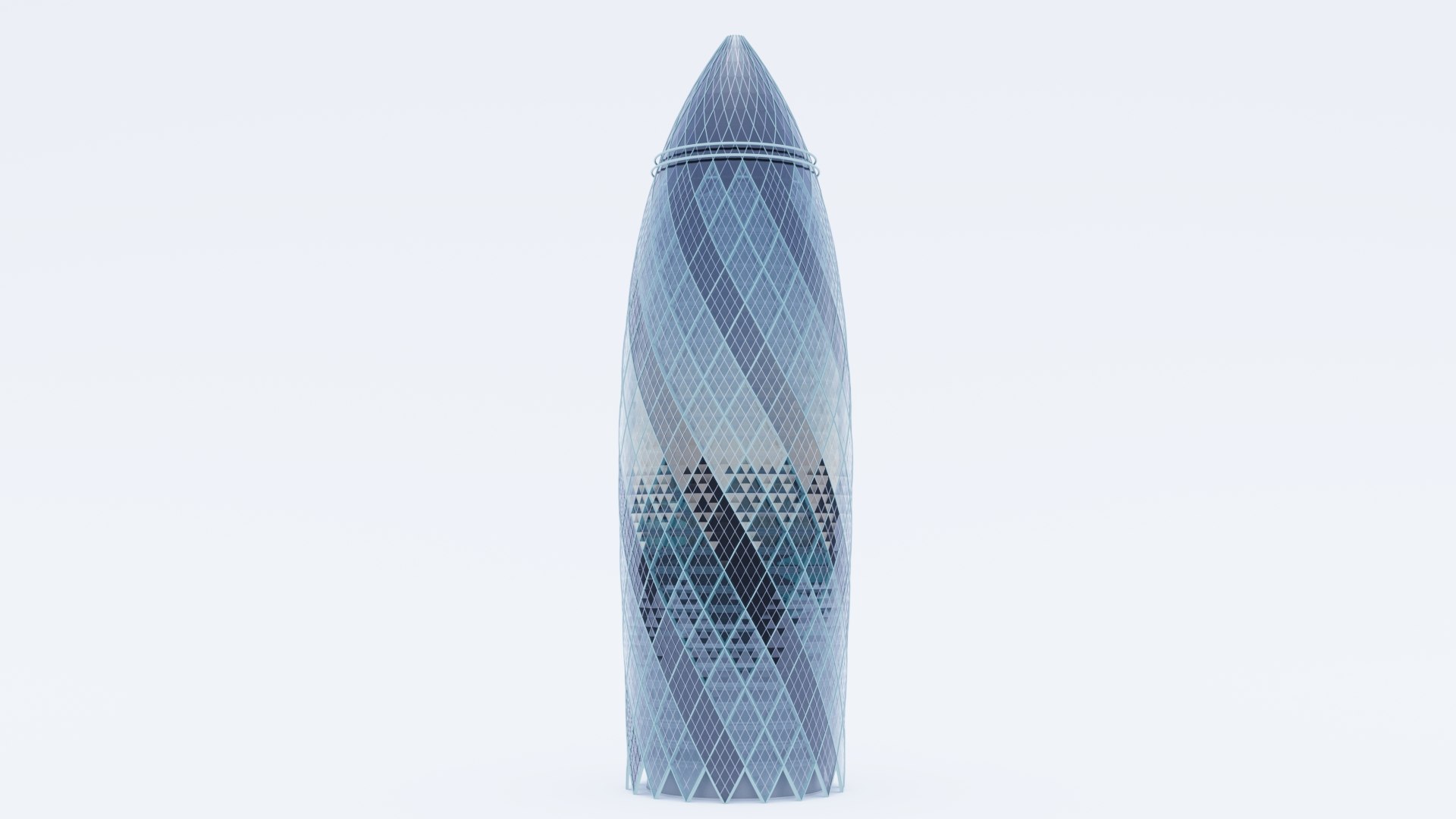 The Gherkin Skyscraper 3D - TurboSquid 2295962