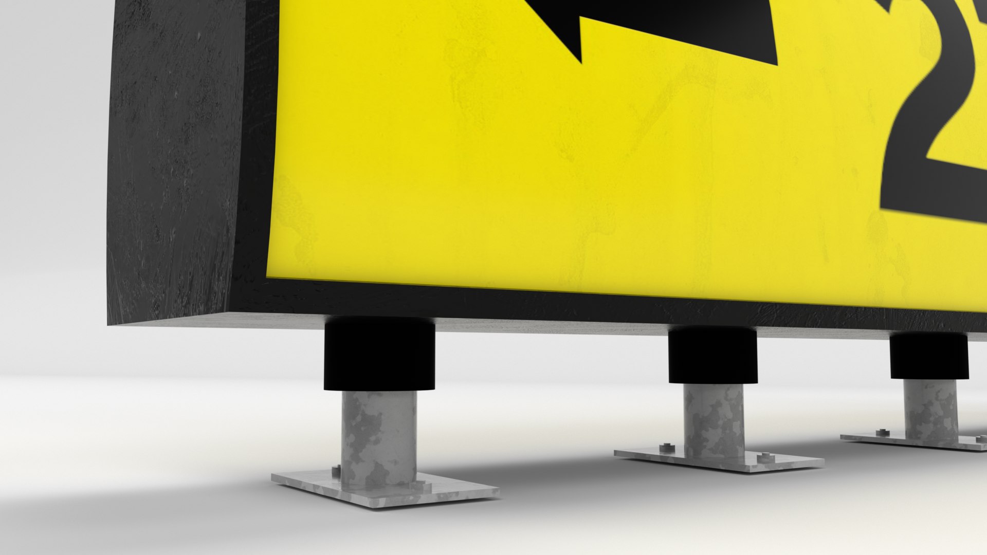 Runway Marker Sign Model - TurboSquid 2008112