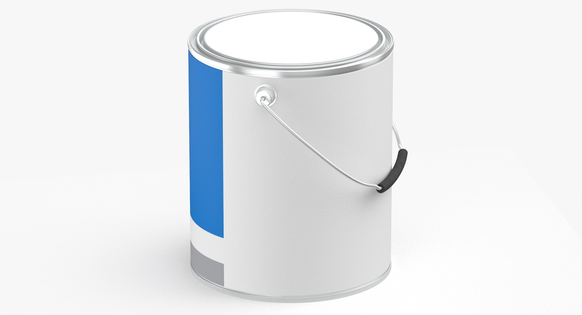 3D model Paint Can Size 04 White Clean and Generic Label - TurboSquid ...