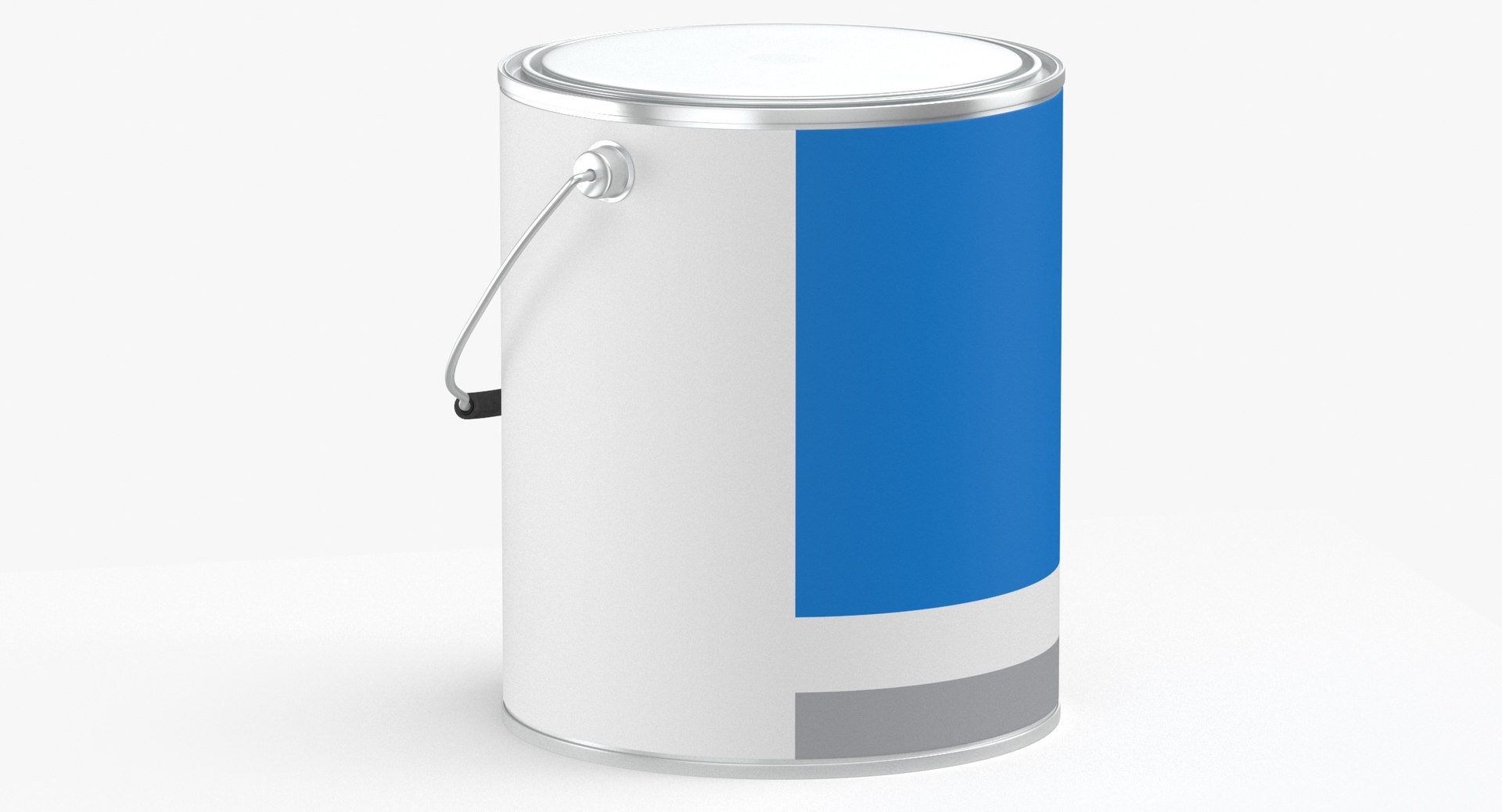 3D model Paint Can Size 04 White Clean and Generic Label - TurboSquid ...