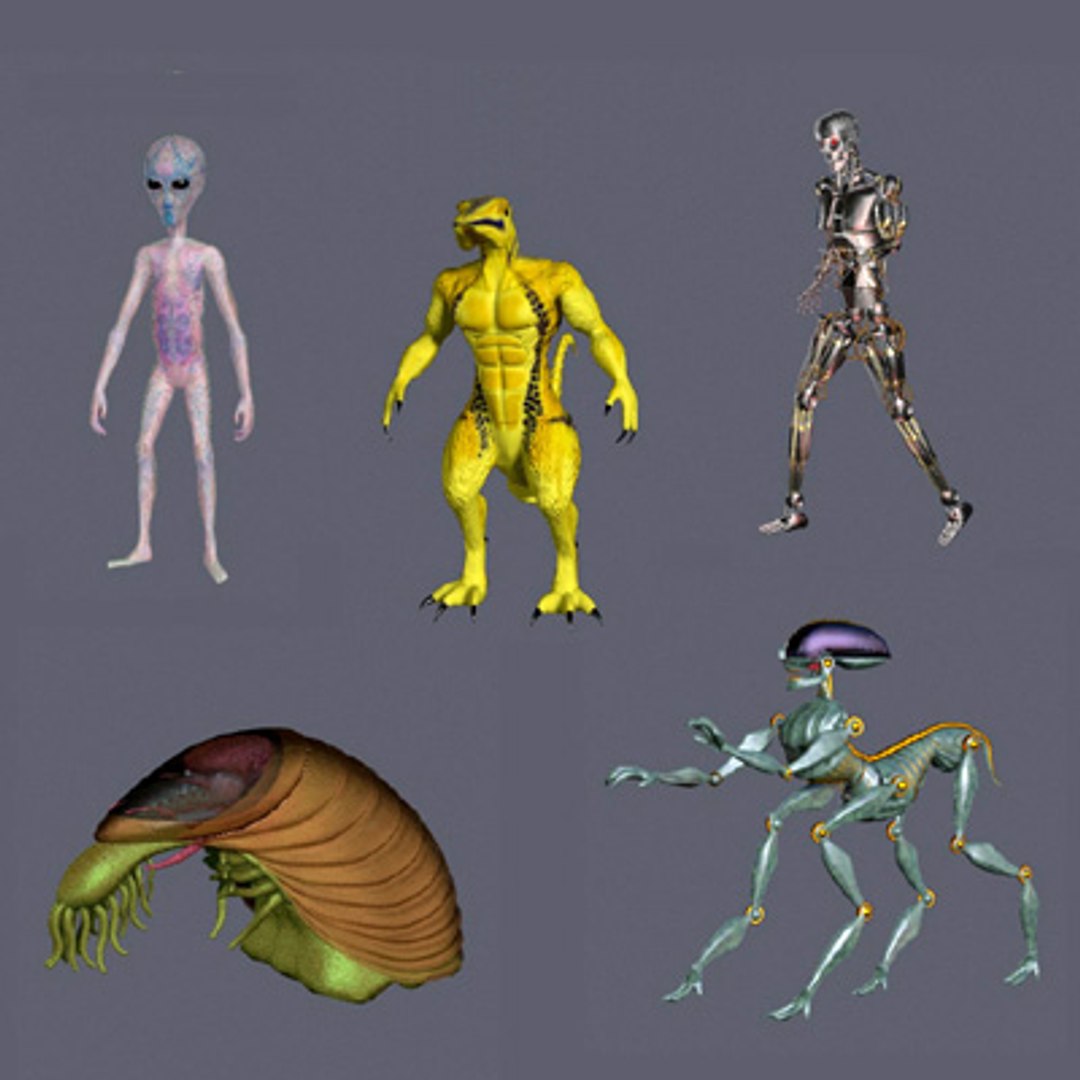 Aliens E 3d Model