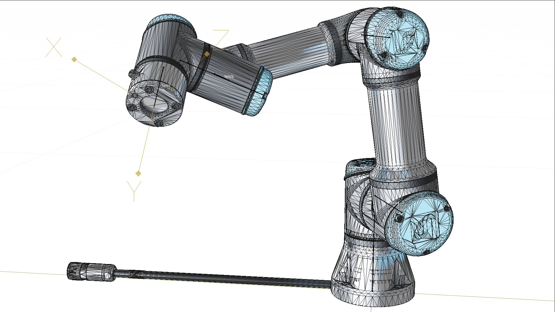 3D Universal Robots Ur3e - TurboSquid 1408070