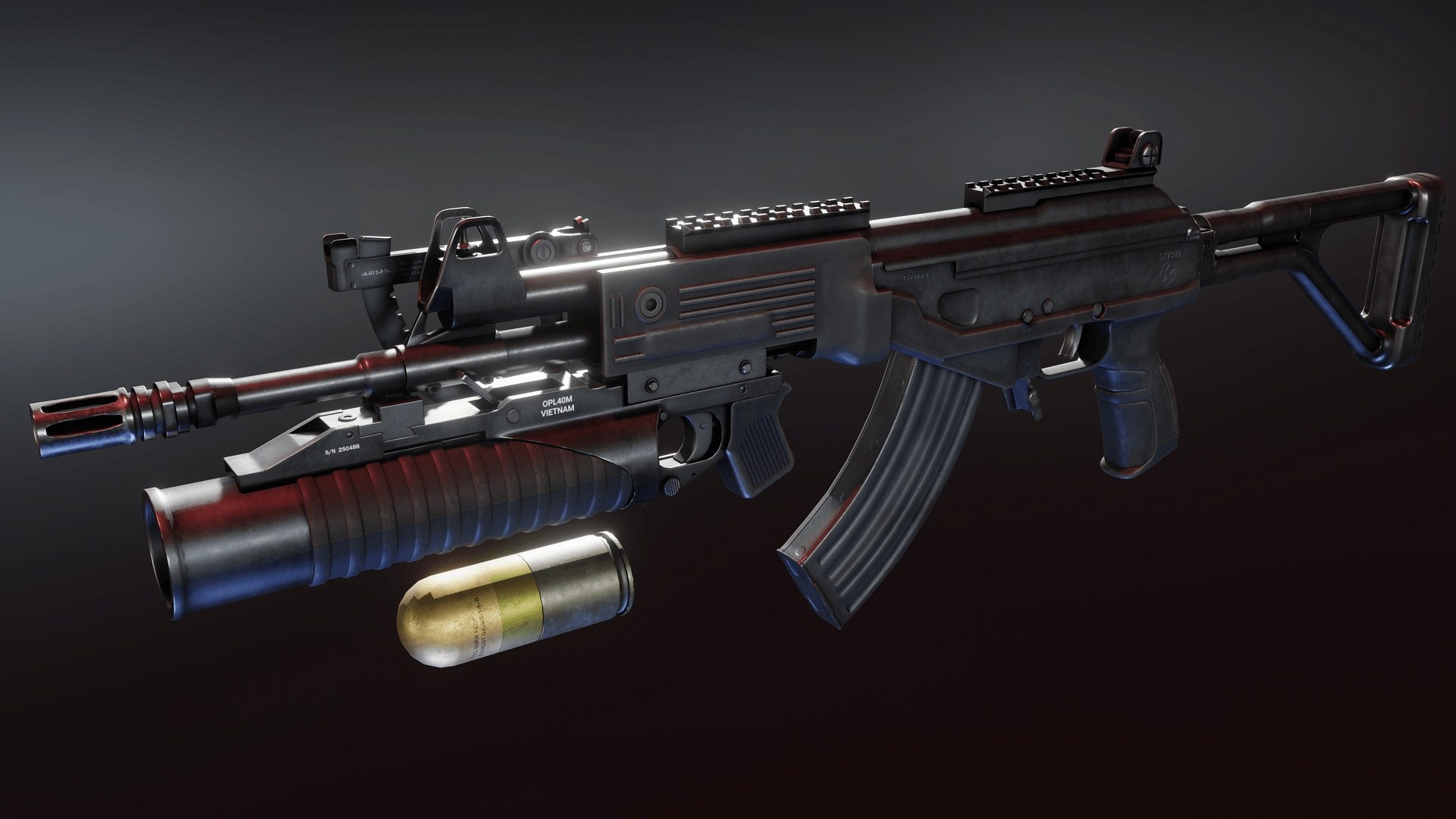 带 OPL40M 的 STV-3803D模型 - TurboSquid 1908002