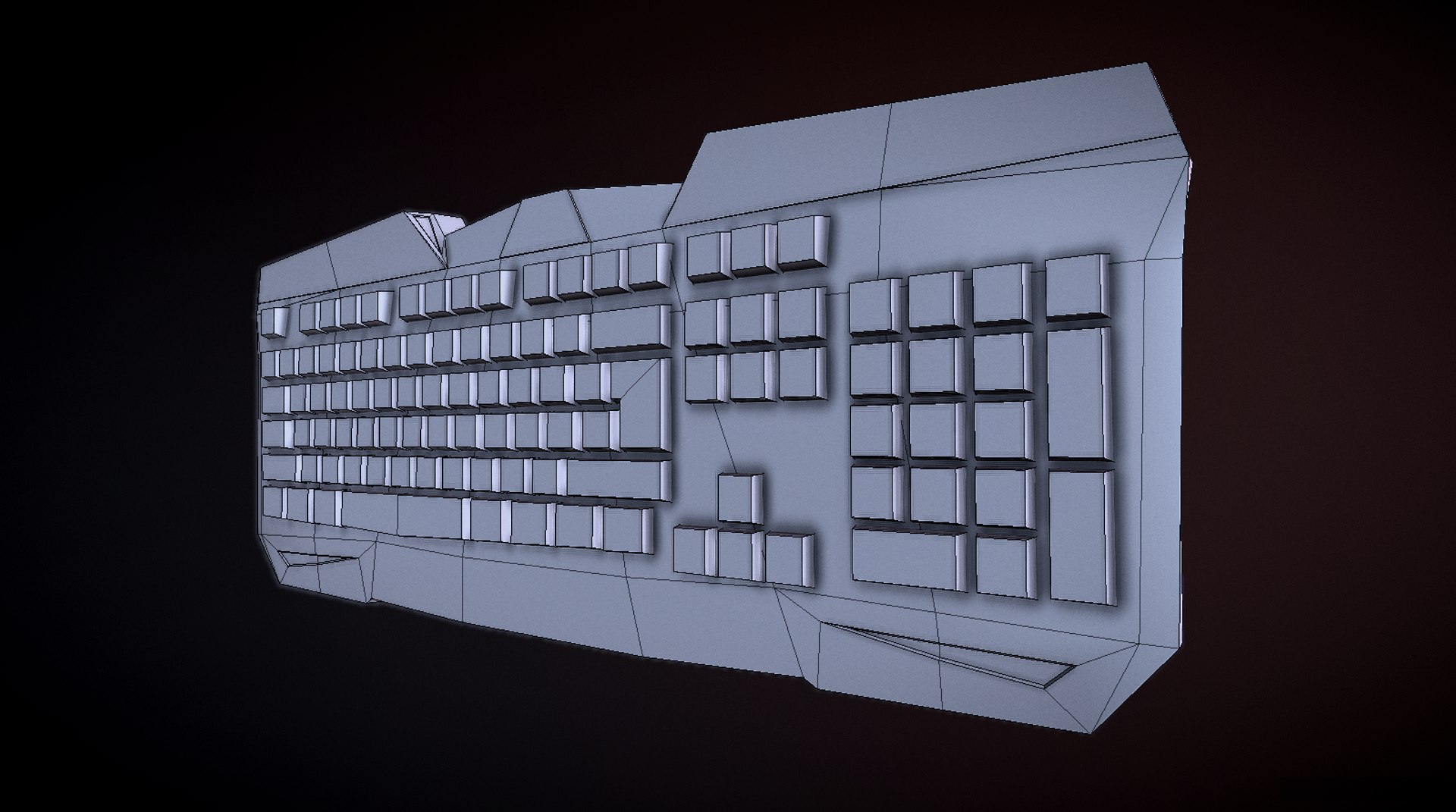 Free Redragon Keyboard 3D Model - TurboSquid 1288867