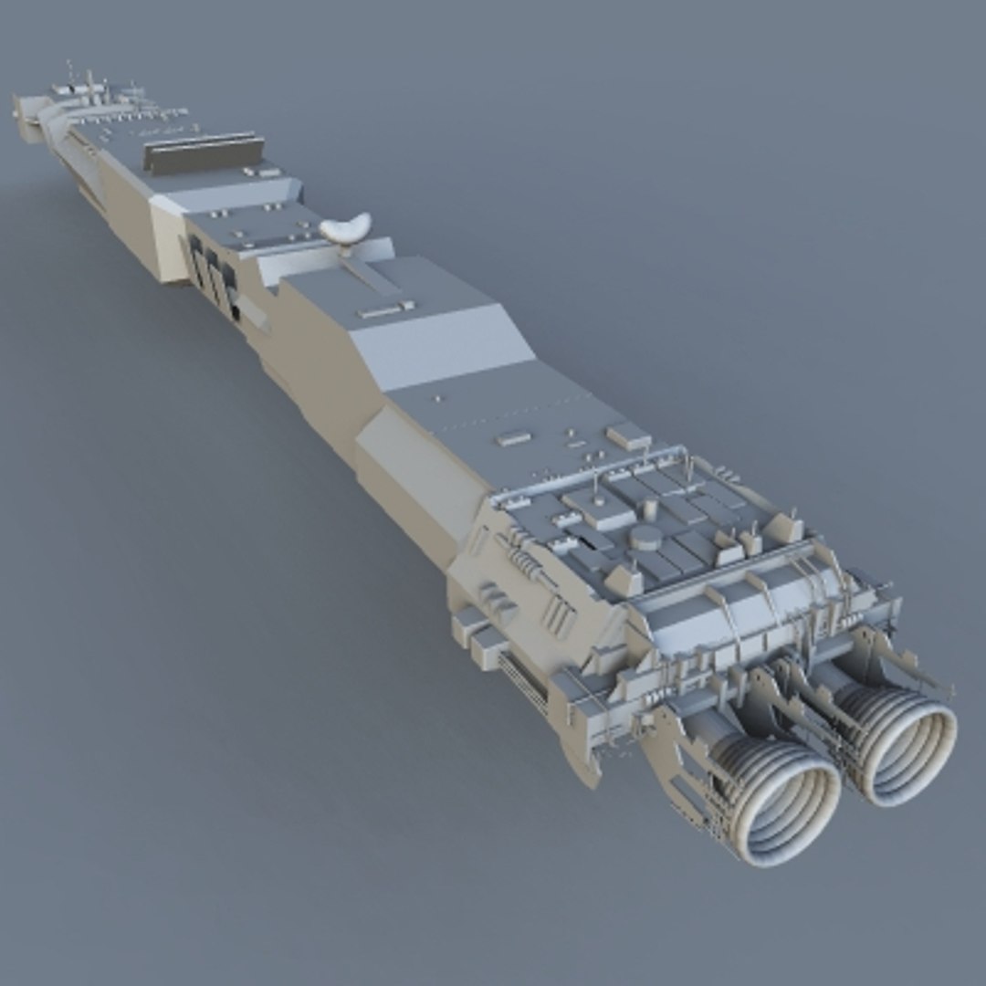 Deep Space Voyager Ii 3d Dxf