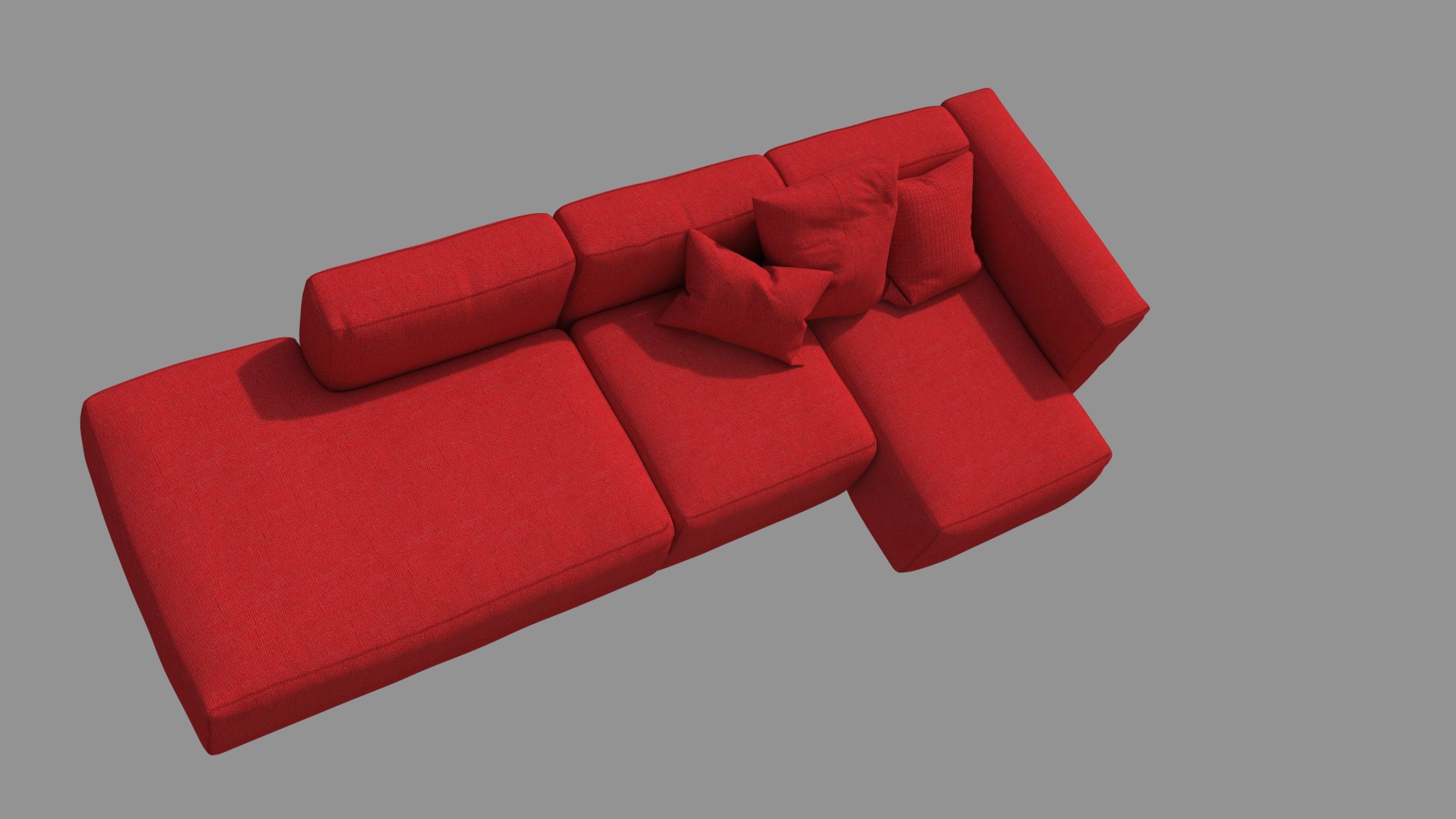 Sectional Sofa 3D - TurboSquid 1981333