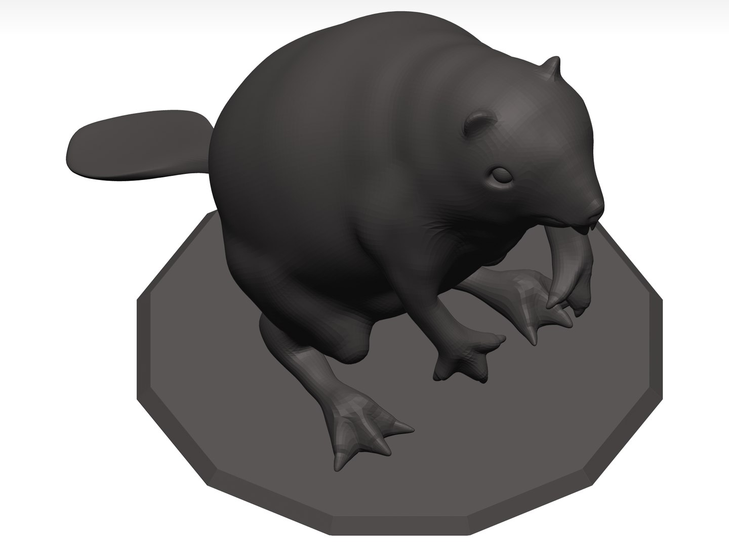 Beaver Stl 3D Model - TurboSquid 1774104