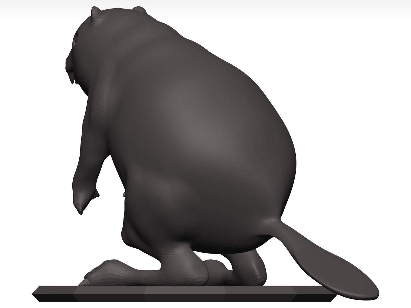 Beaver Stl 3D Model - TurboSquid 1774104