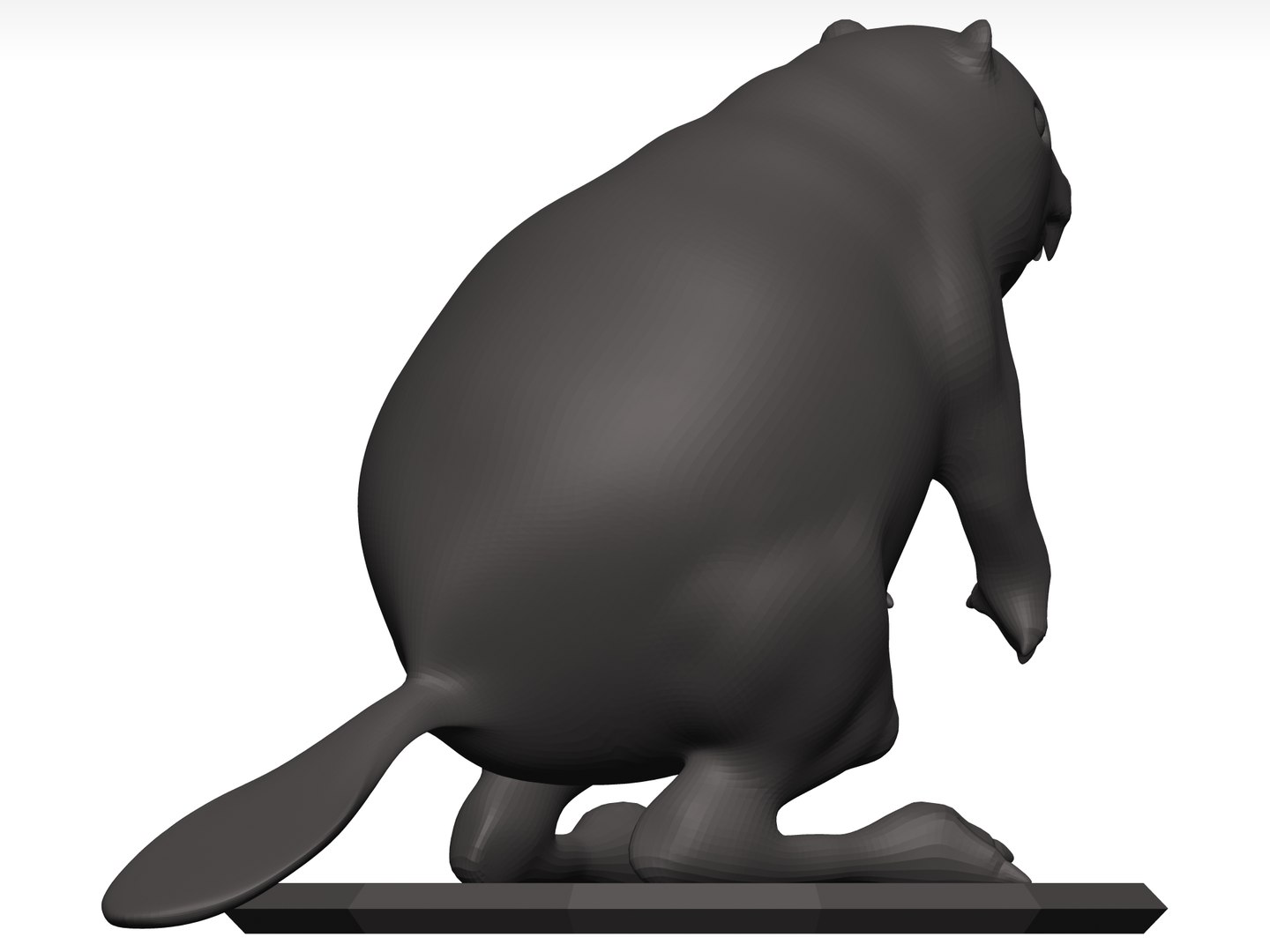 Beaver Stl 3D Model - TurboSquid 1774104