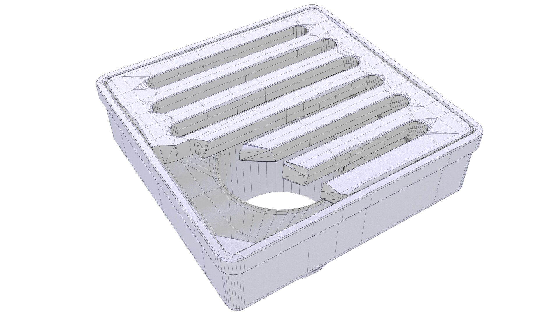 3D Storm Drain Inlet 24 - TurboSquid 2097021