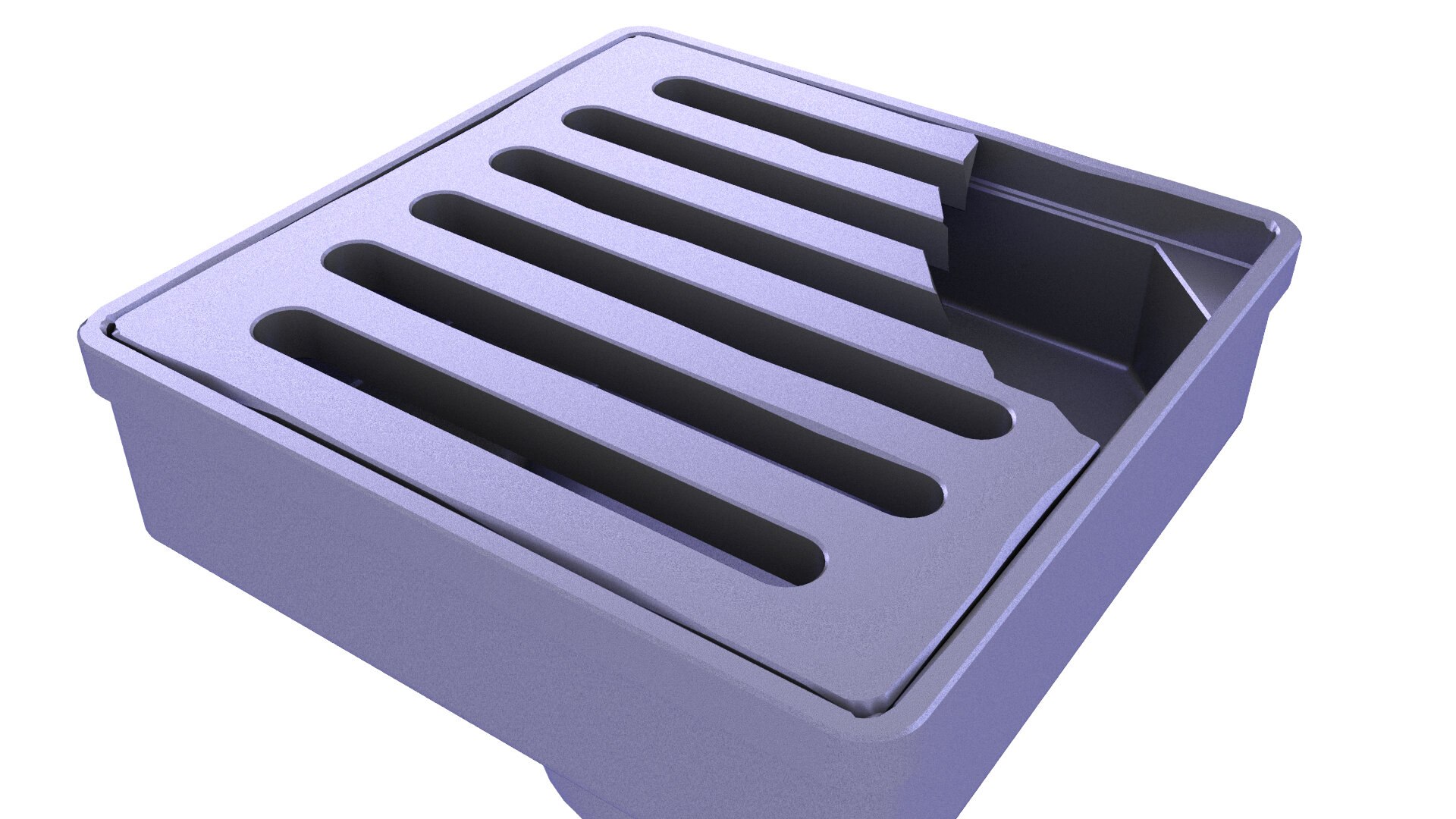 3D Storm Drain Inlet 24 - TurboSquid 2097021