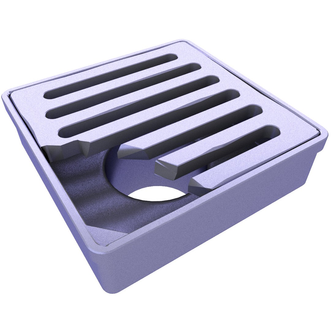 3D Storm Drain Inlet 24 - TurboSquid 2097021
