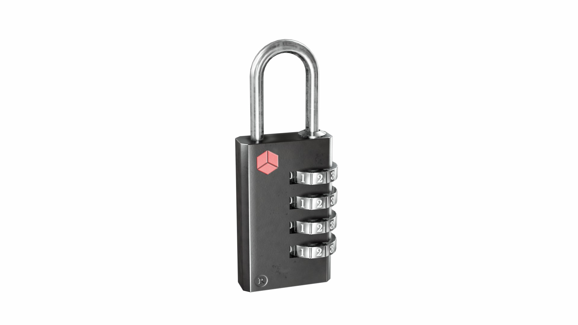 Combination Padlock 3D - TurboSquid 1909853
