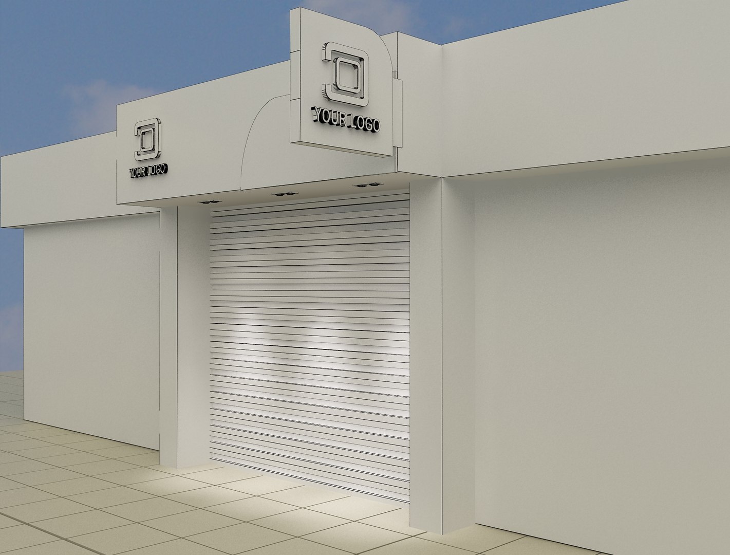 Car Service Entrance Logo Sign A615c 3D Model - TurboSquid 1913528
