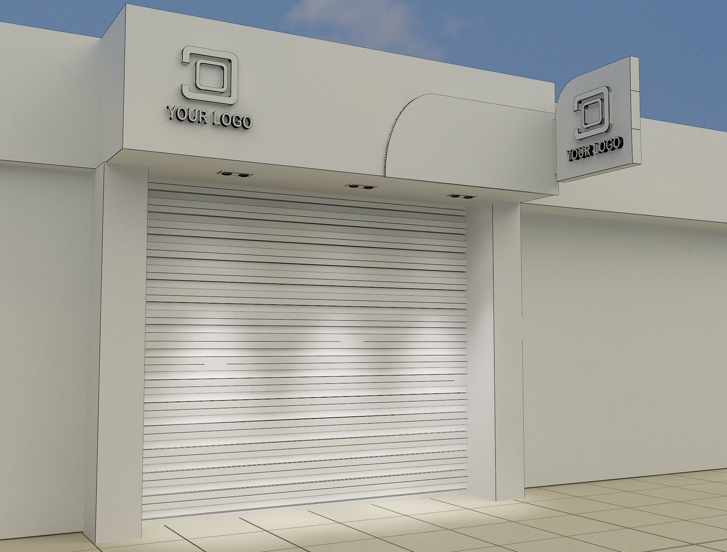 Car Service Entrance Logo Sign A615c 3D Model - TurboSquid 1913528