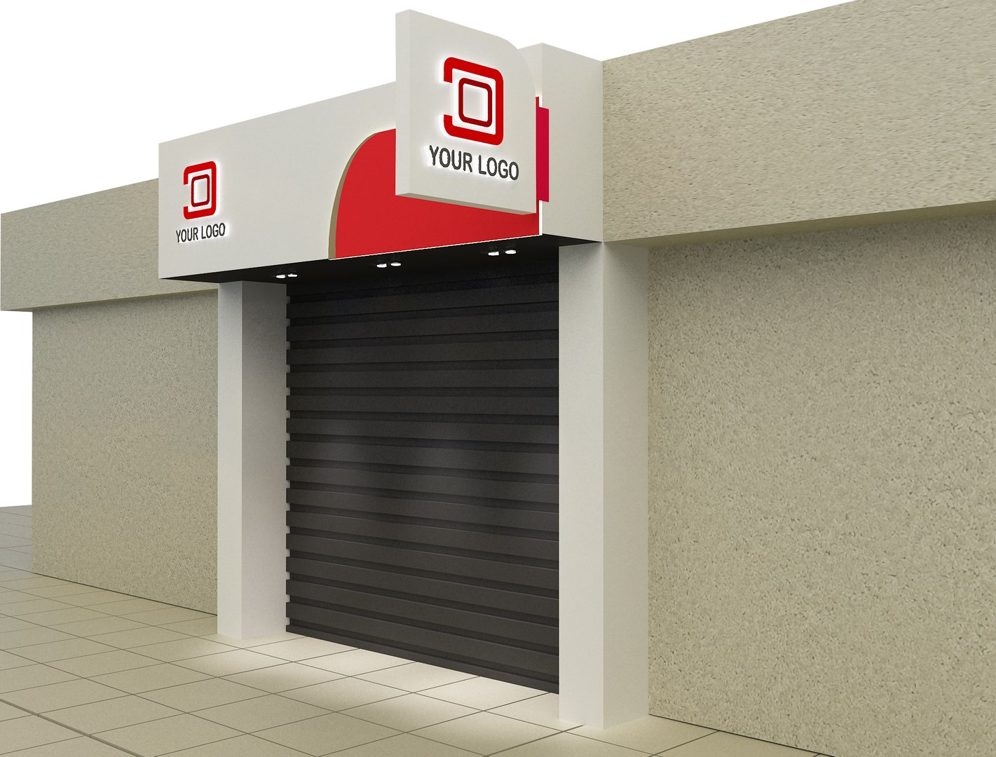 Car Service Entrance Logo Sign A615c 3D Model - TurboSquid 1913528