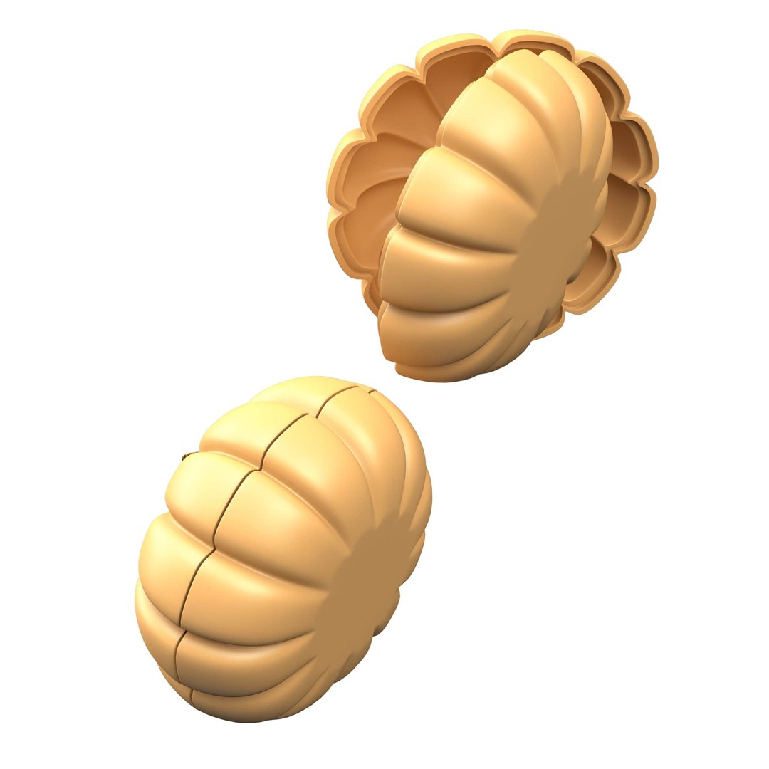 Flexi Pumpkin Candy Pot 02 3D Model - TurboSquid 2481902