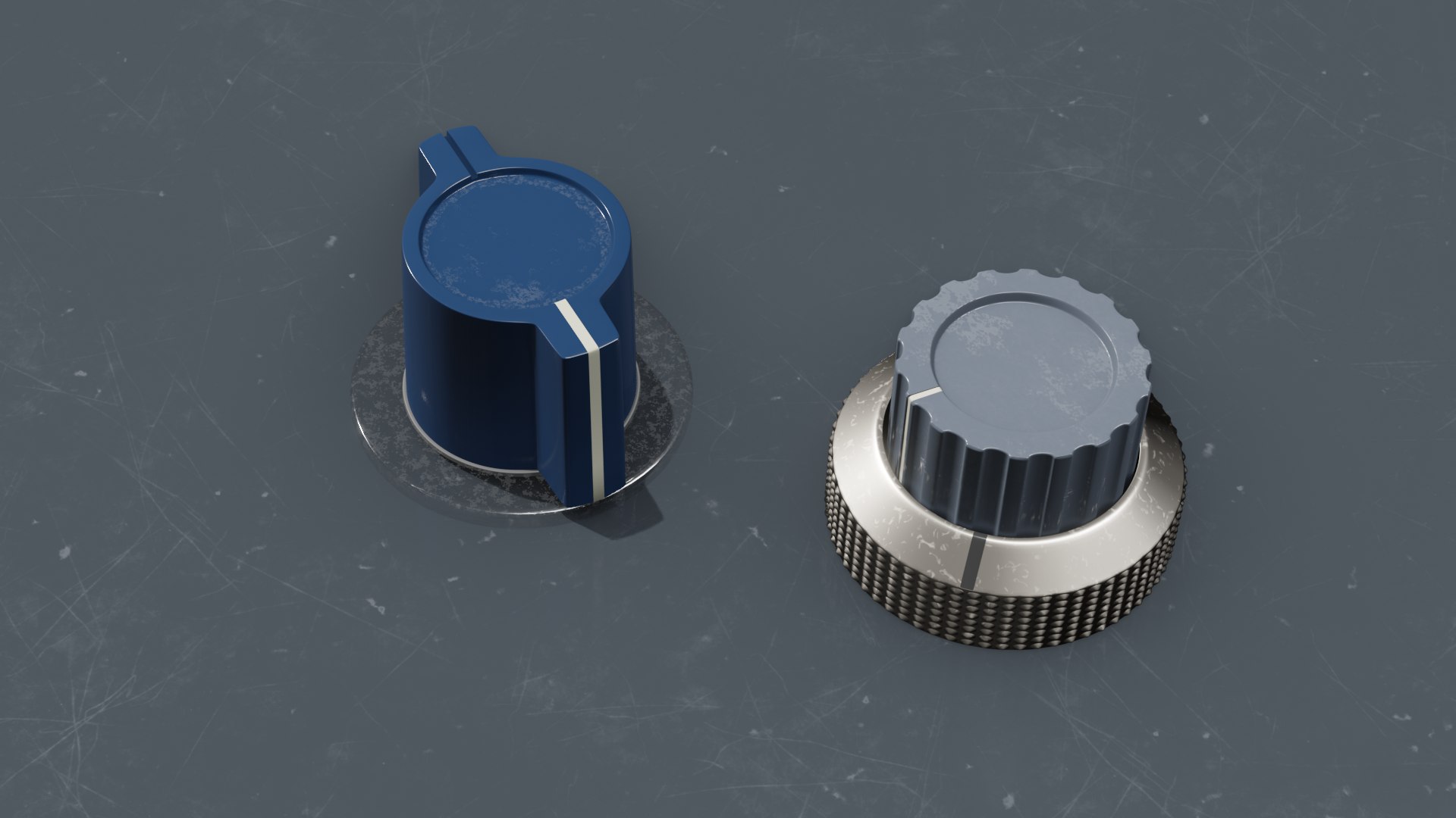 Neve 1073 Knobs 3D - TurboSquid 1597899