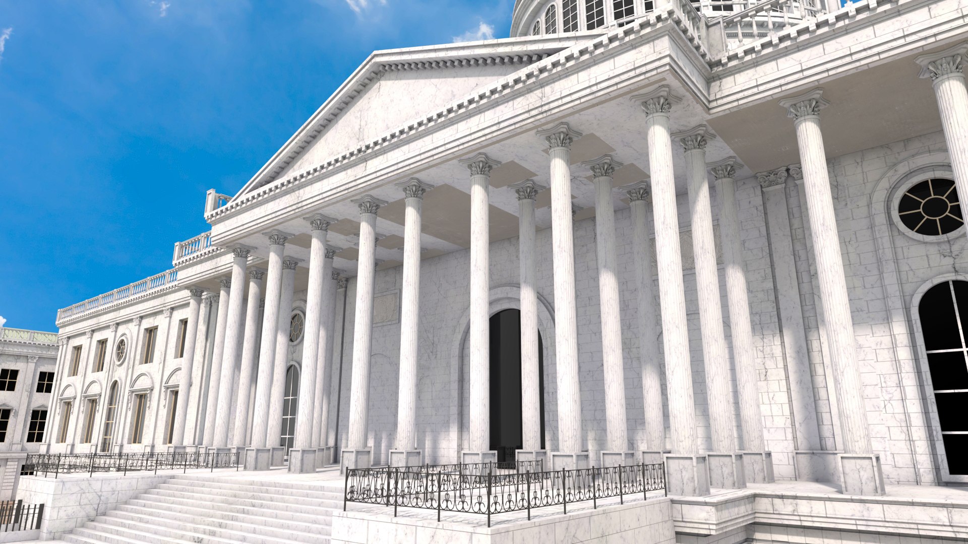 Capitol Hill 3D Model - TurboSquid 2403143