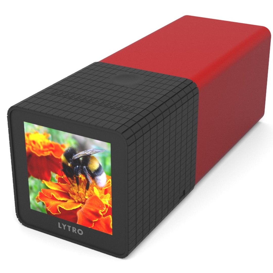 lytro light field camera 3d model