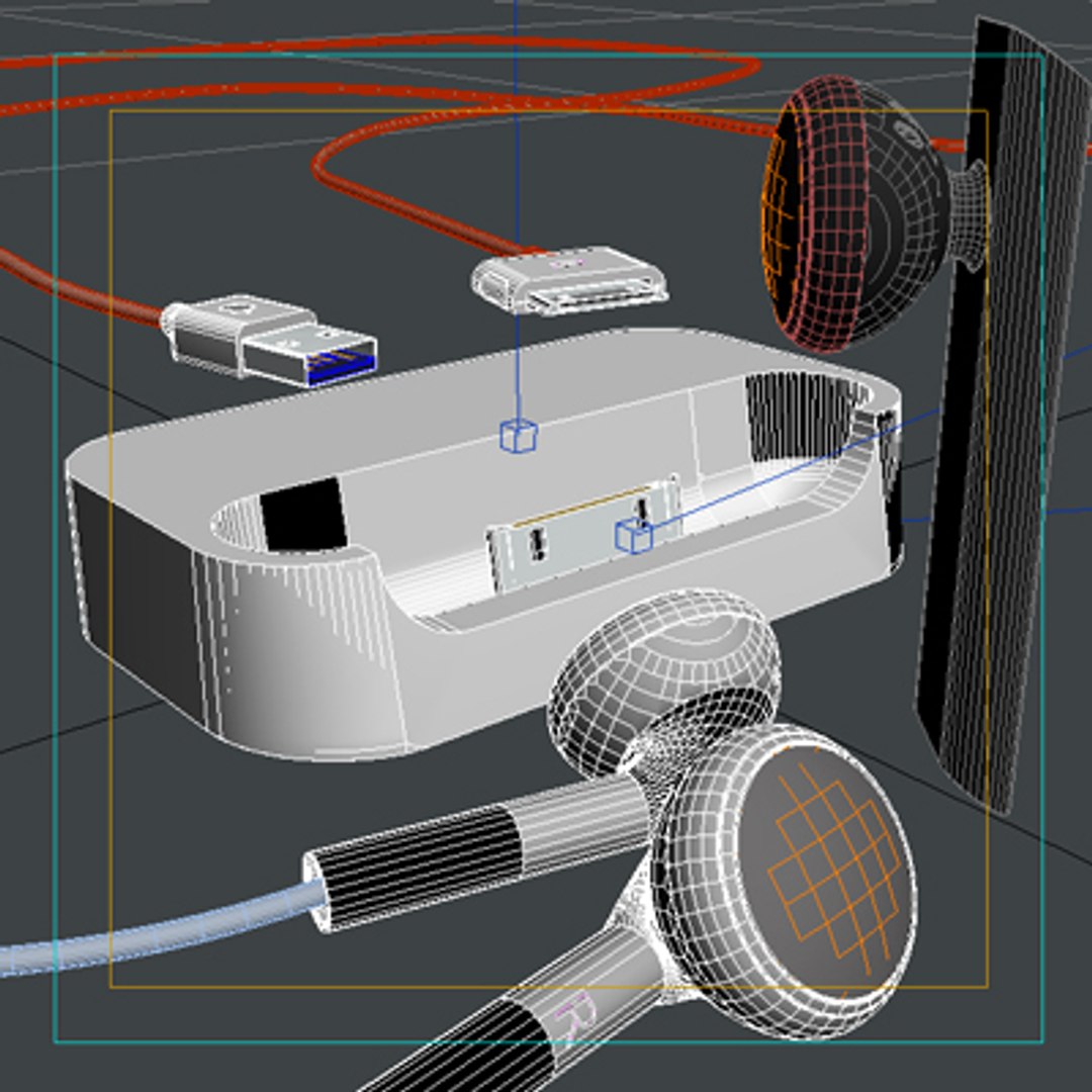 Apple Iphone Accessories Phone 3d Model