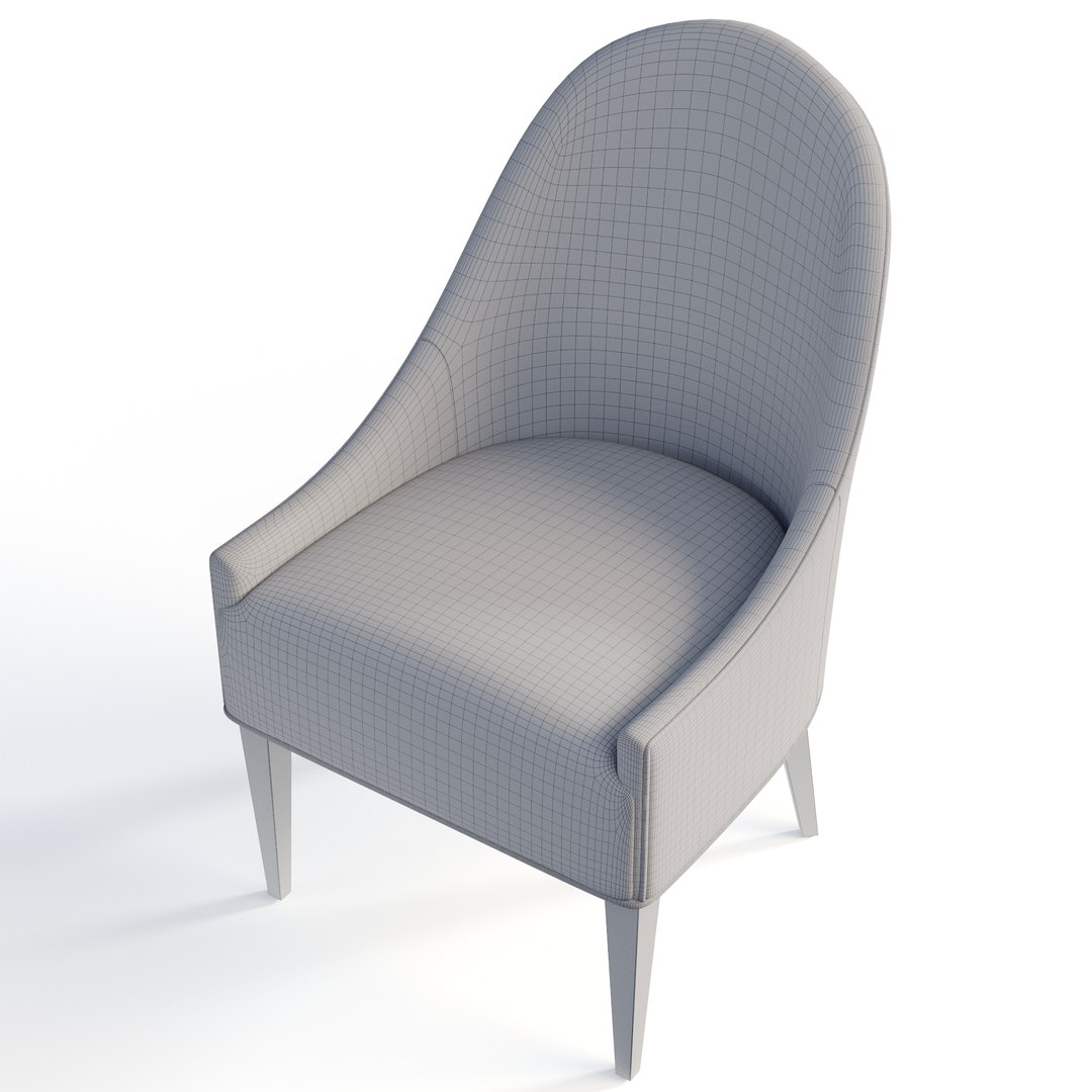 3D Model Bella Side Chair - TurboSquid 2042003