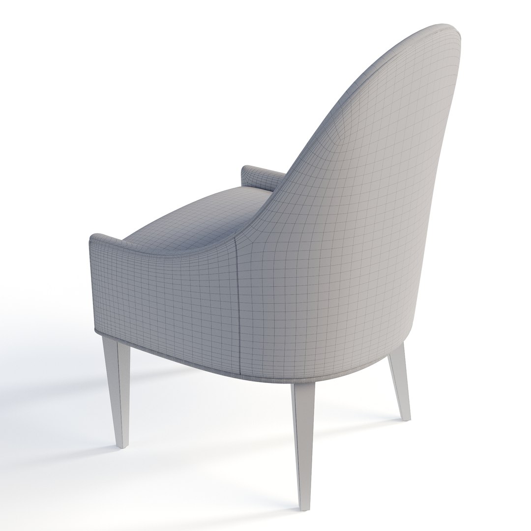 3D Model Bella Side Chair - TurboSquid 2042003