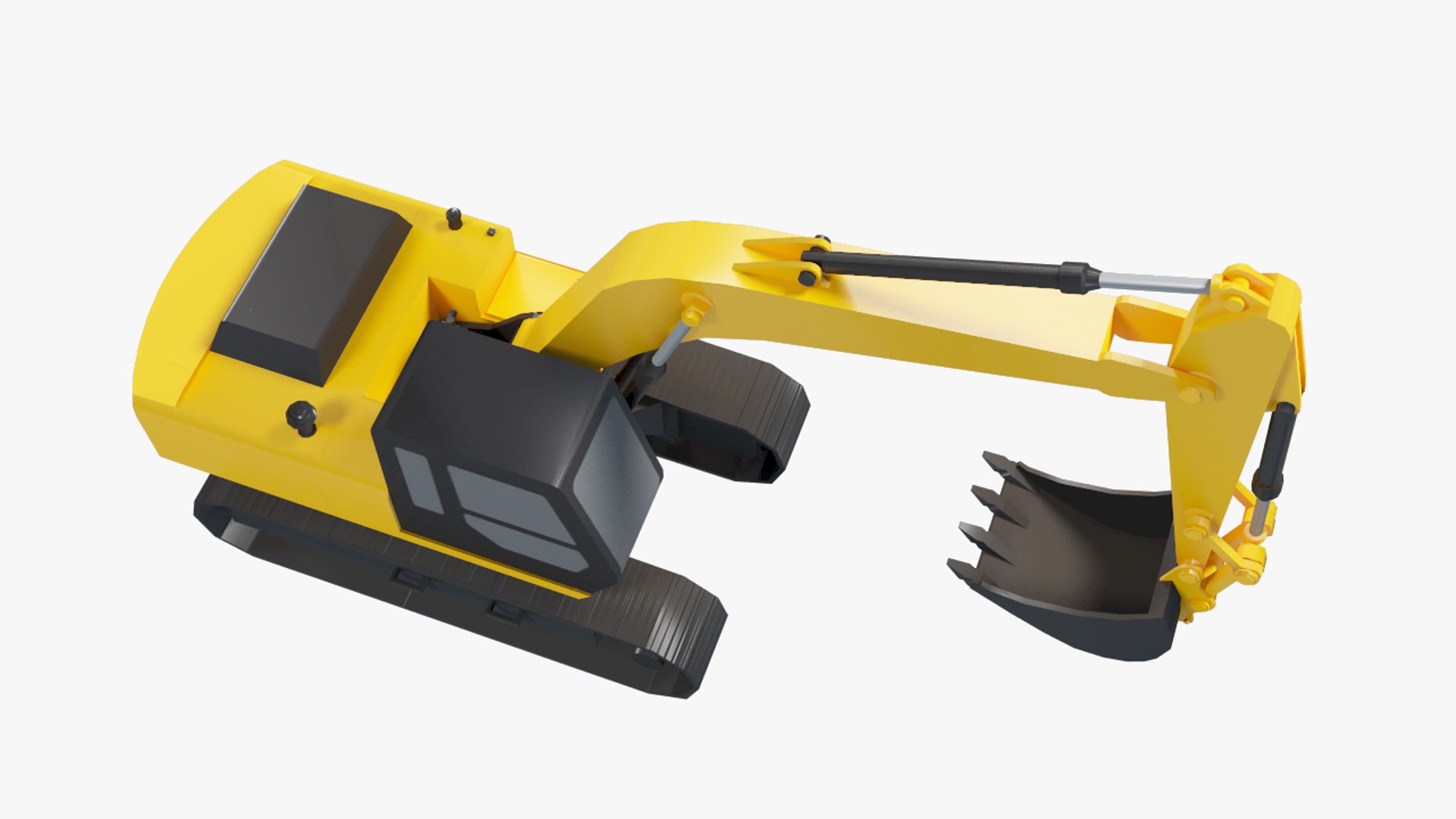 3D Model Excavator Crawler - TurboSquid 1297986