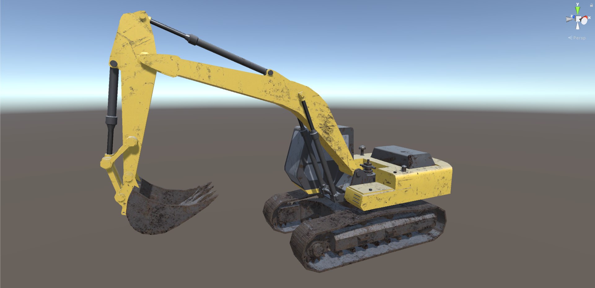 3D Model Excavator Crawler - TurboSquid 1297986