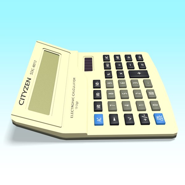 3D model calculator office - TurboSquid 1502884