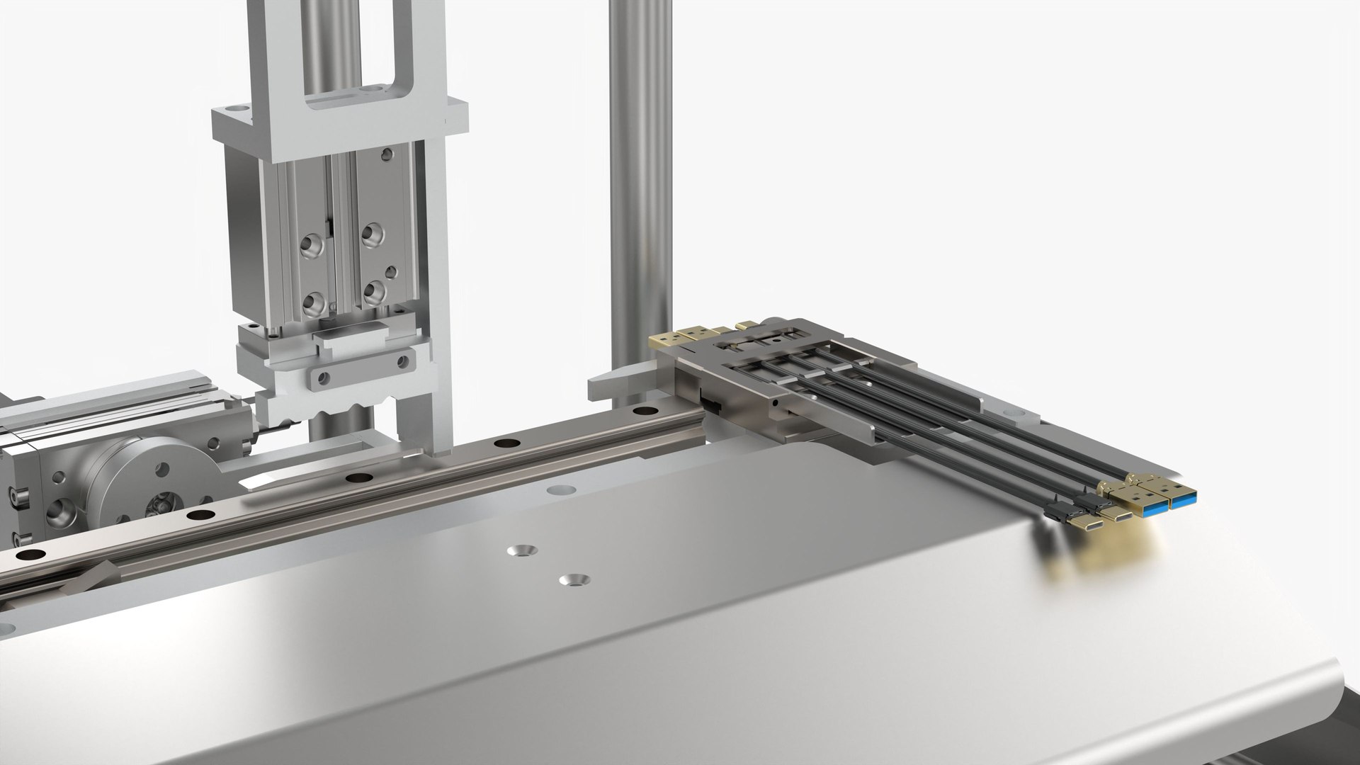 3D Fully Automatic USB TYPE-C Welding Inspection Machine - TurboSquid ...