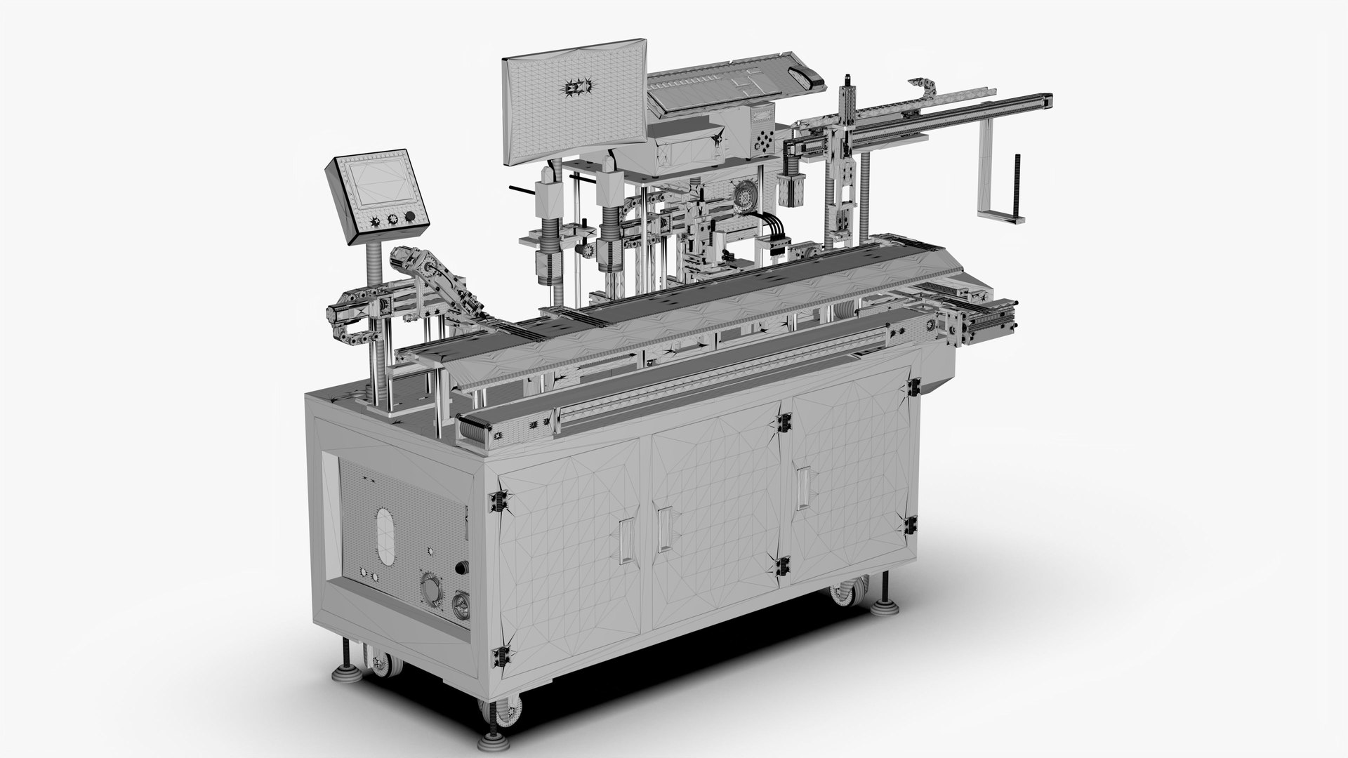 3D Fully Automatic USB TYPE-C Welding Inspection Machine - TurboSquid ...