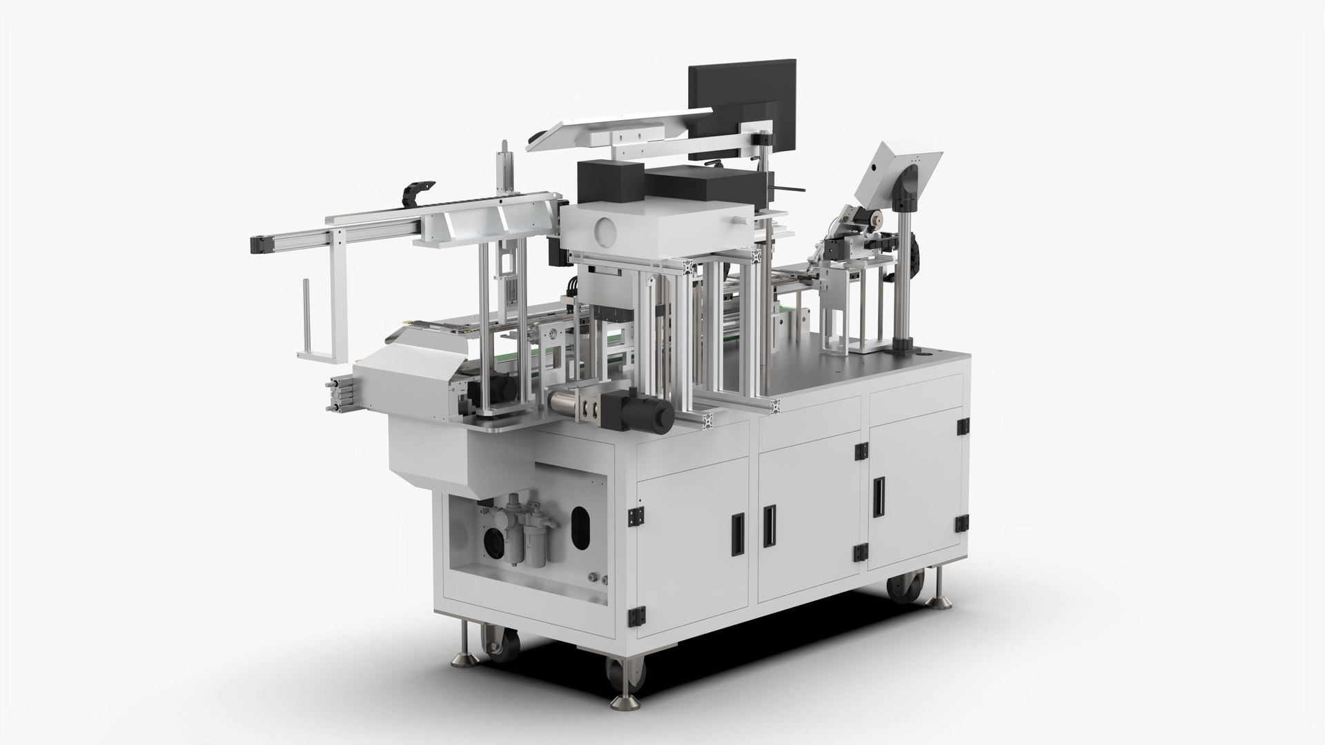 3D Fully Automatic USB TYPE-C Welding Inspection Machine - TurboSquid ...